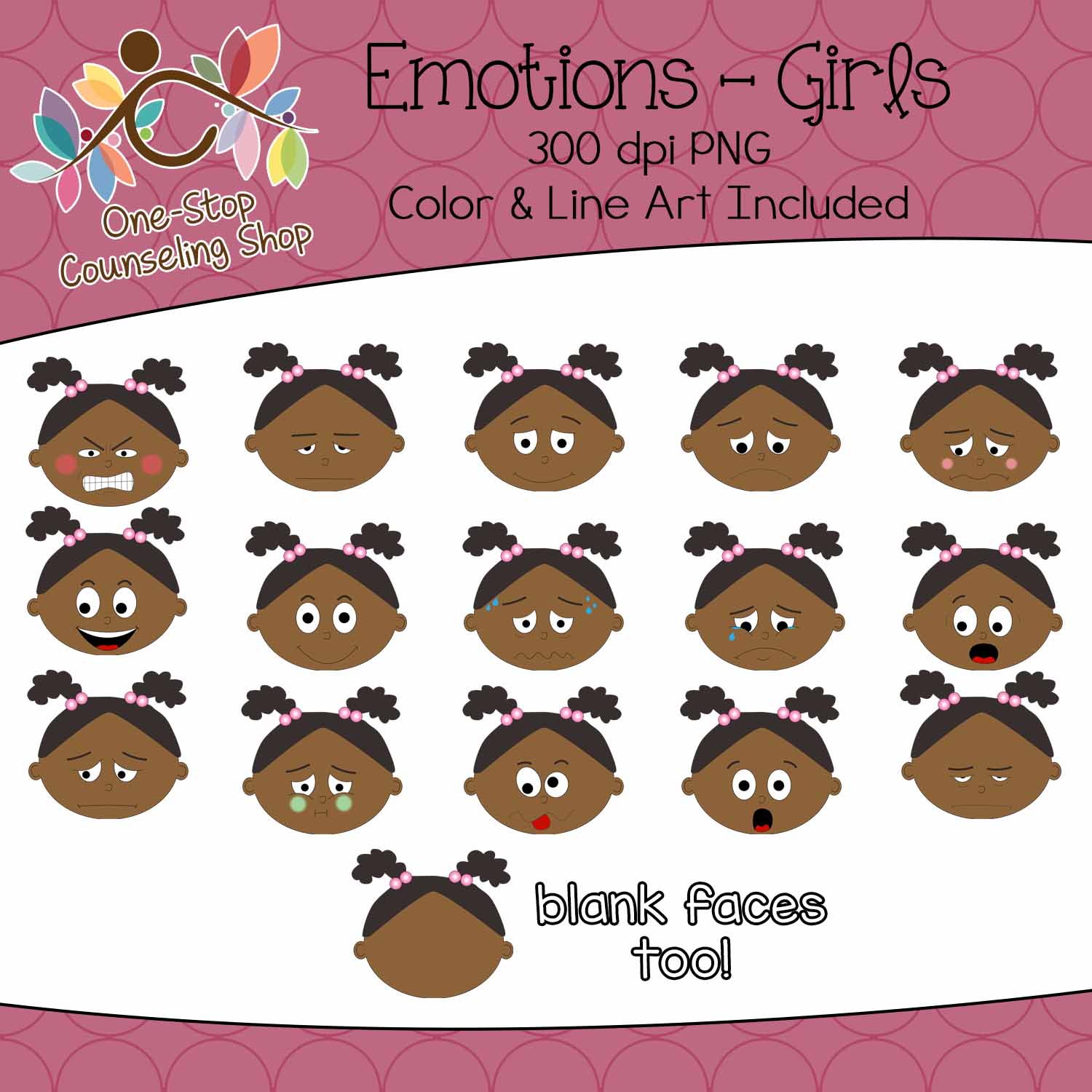 New Product :: Emotion Clip Art – One-Stop Counseling Shop