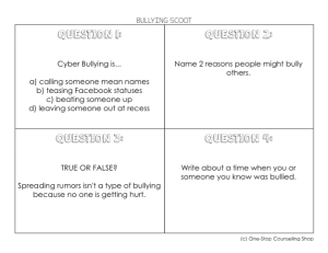 Product Spotlight :: Bullying Activity Bundle – One-Stop Counseling Shop
