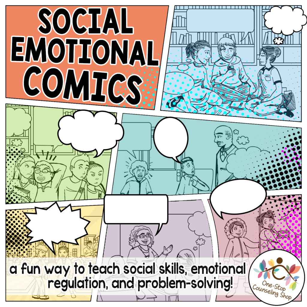 New Product :: Social Emotional Comics – One-Stop Counseling Shop