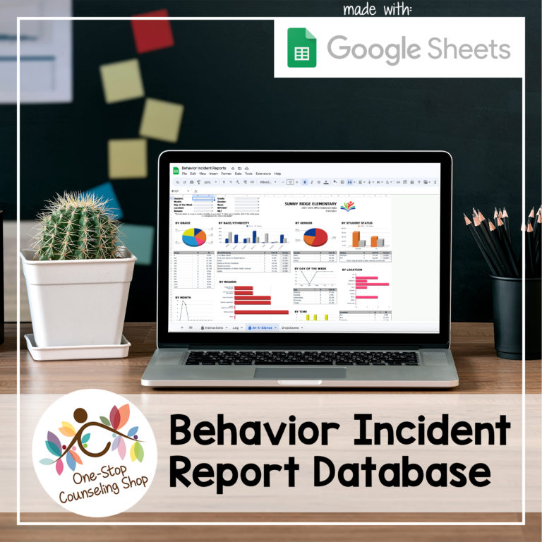 New Product :: School Behavior Incident Report Database for Google ...
