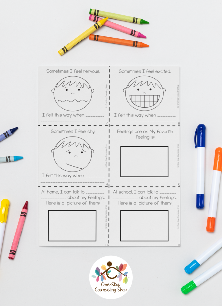 Mini Feelings Books – One-Stop Counseling Shop