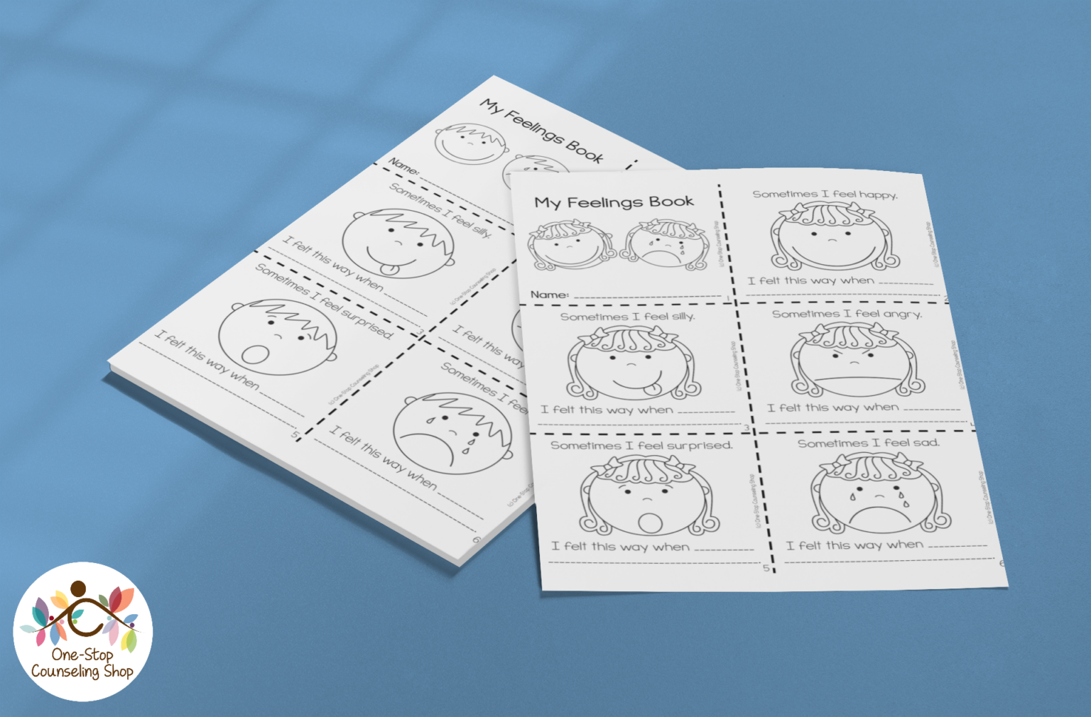 Mini Feelings Books – One-Stop Counseling Shop