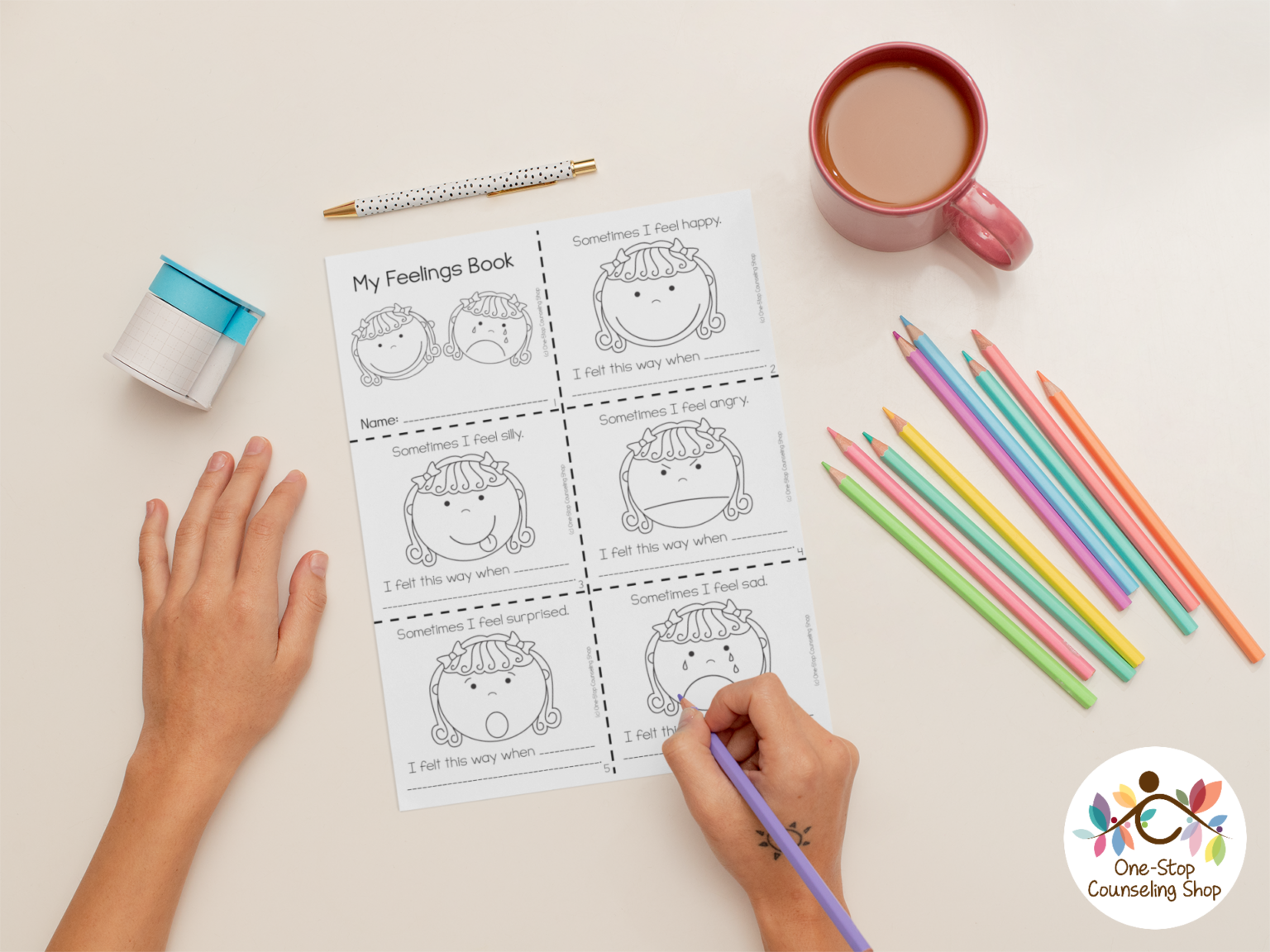 Mini Feelings Books – One-Stop Counseling Shop